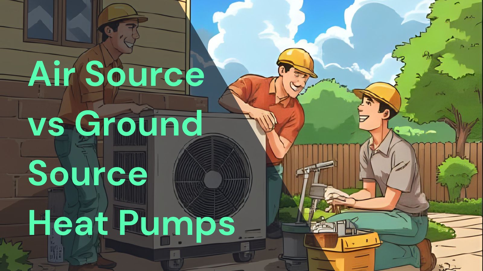 Air Source vs Ground Source Heat Pumps | Glow Green