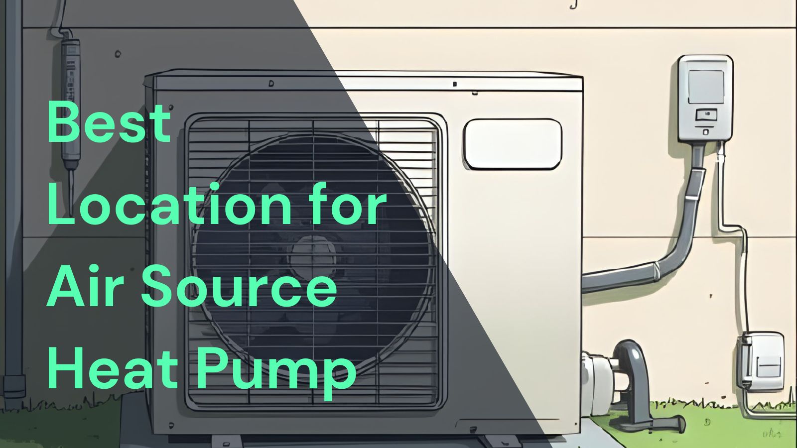Where is the Best Place to Install an Air Source Heat Pump? | Glow Green