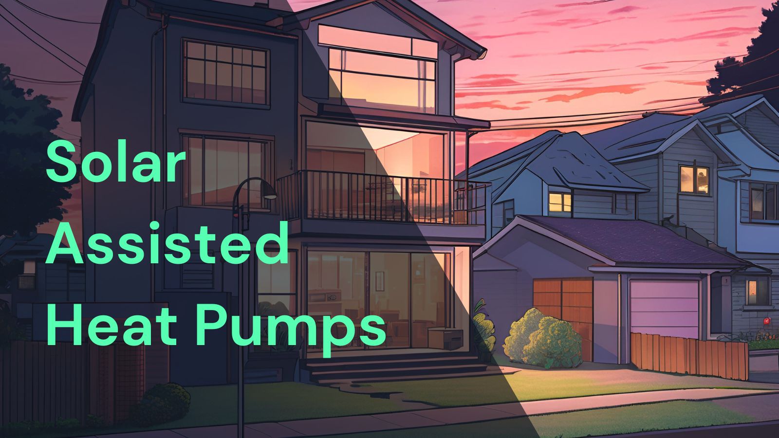 Solar Assisted Heat Pumps | SAHP Cost & Benefits UK | Glow Green