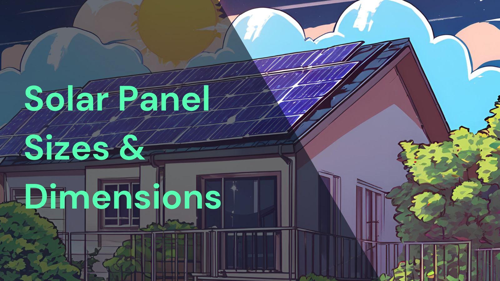 Solar Panel Sizes & Dimensions in the UK (2025) | Glow Green
